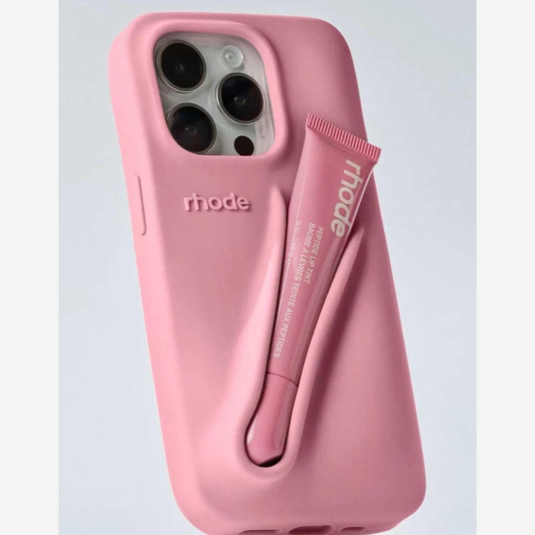 Rhode Phone Case Ribbon with Lipgloss | iPhone Case | RHODE COVER